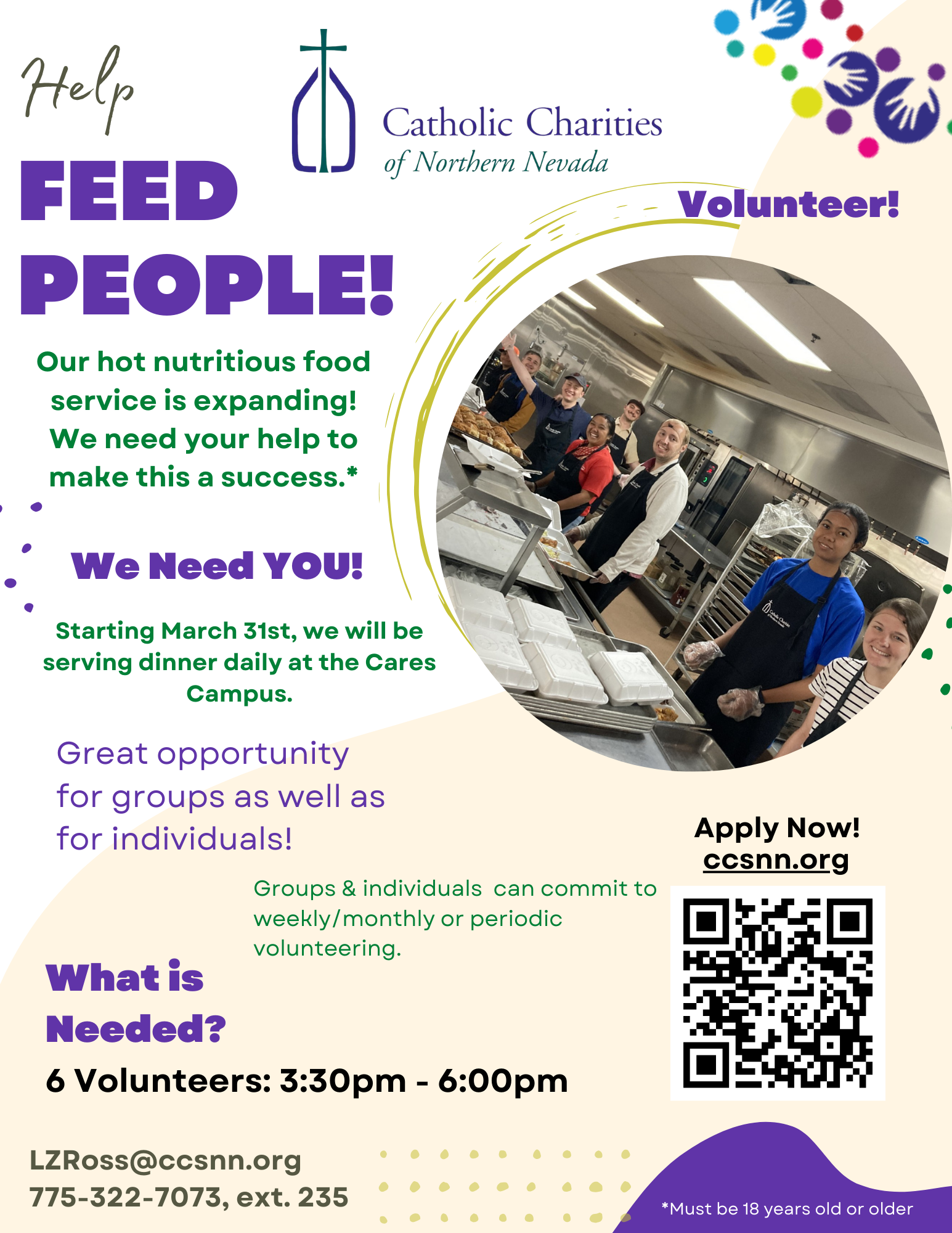 Volunteer Opportunities in Reno, Sparks, and Northern Nevada - Catholic ...